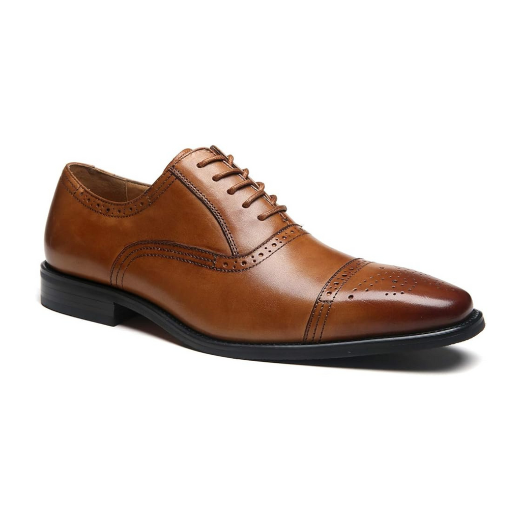 A1666 La Milano Lace Up Leather Shoes – D&K Suit City